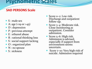 pychiatric emergency 3.pptx | Mental Health | Diseases and Conditions