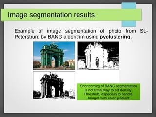 Pyclustering tutorial - BANG | PPT