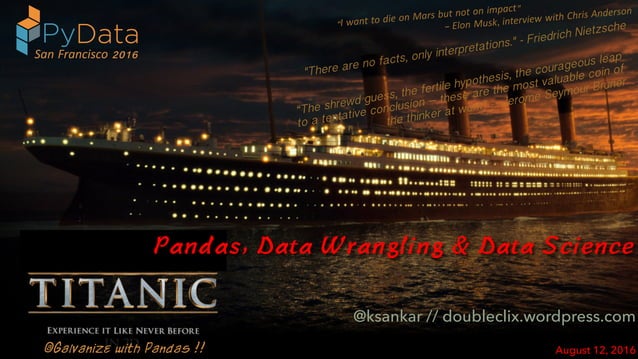Pandas, Data Wrangling & Data Science | PDF