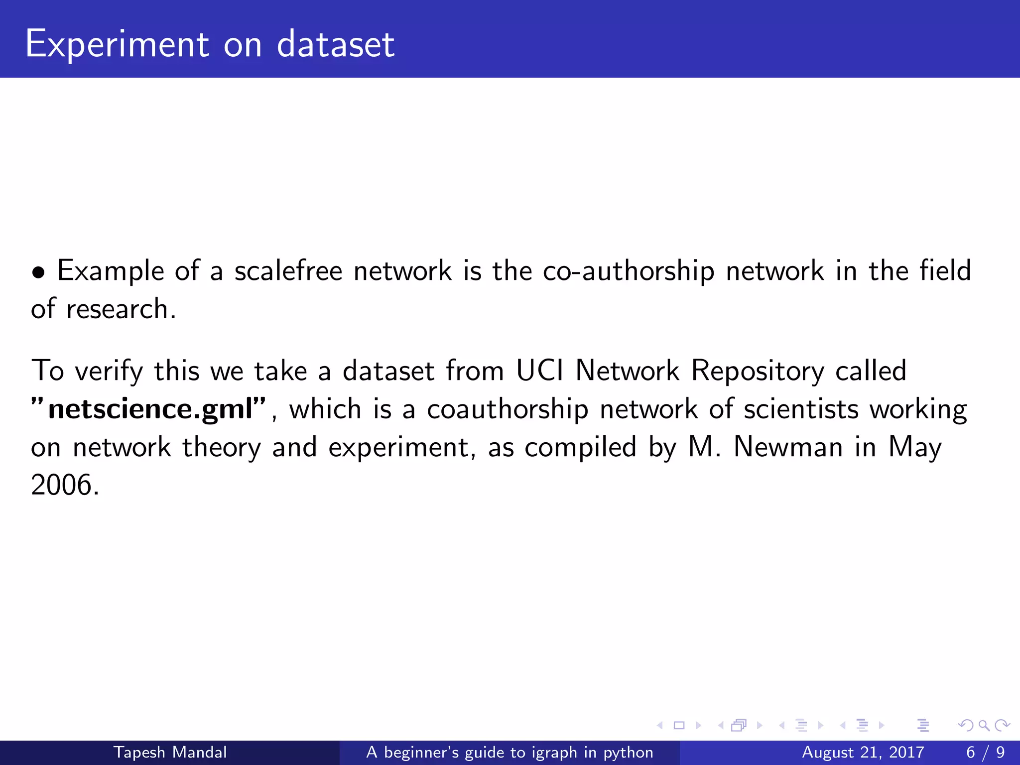 A beginner's guide to igraph in python | PDF
