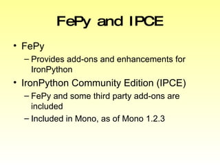 Py Con 2009 Pumping Iron Into Python | PPT