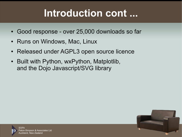 SOFA Statistics - Developing a Python Application | PPT | Free Download