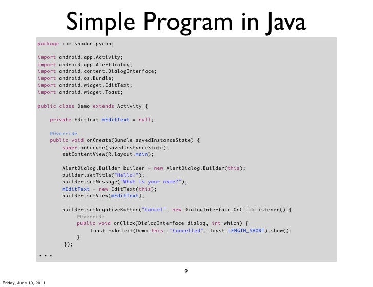 Pycon2011 android programming-using_python
