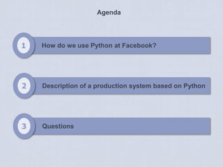 Python at Facebook | PPTX