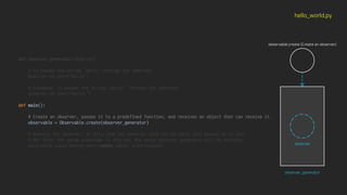 Dealing with Python Reactively - PyCon Korea 2017 | PDF