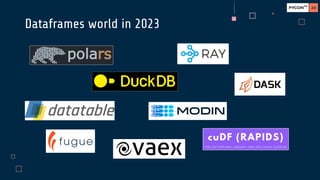 Lightning Fast Dataframes with Polars | PDF
