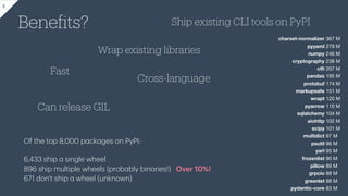 Modern binary build systems - PyCon 2024 | PPT