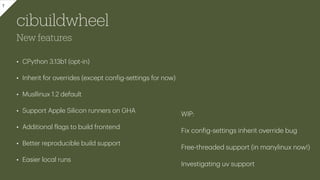 Modern binary build systems - PyCon 2024 | PPT