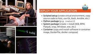 PyCon 24: Pythonic Deployment - Juju and Charms | PPT
