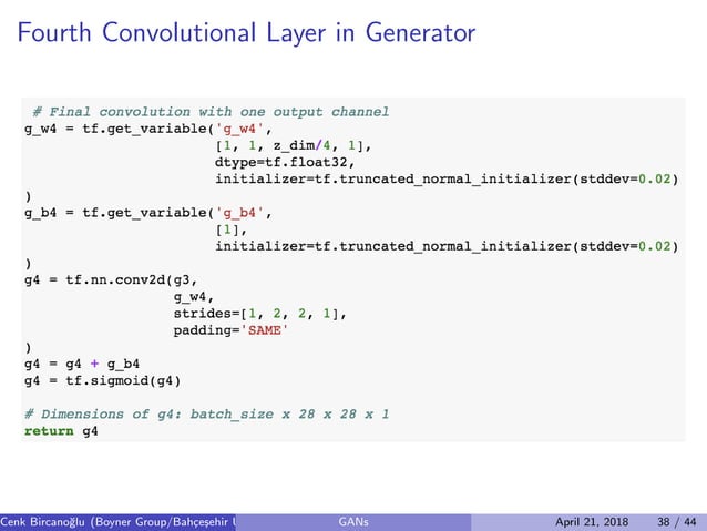 Image Generation with Tensorflow | PDF