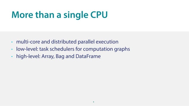 Scalable Scientific Computing with Dask | PPT