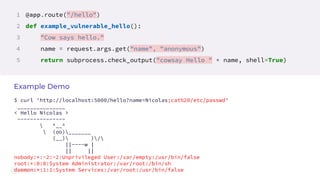 Secure your Web Application With The New Python Audit Hooks | PPT