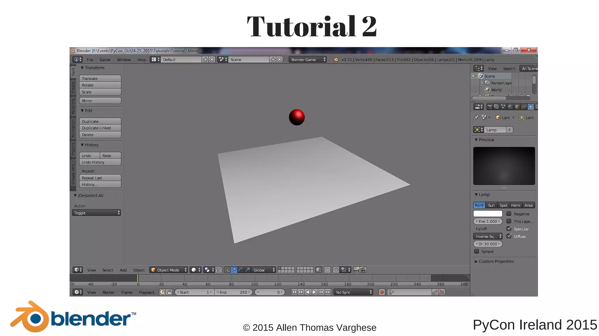 Creating Add-Ons with Blender | PPT