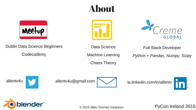 Creating Add-Ons with Blender | PPT