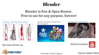 Creating Add-Ons with Blender | PPT
