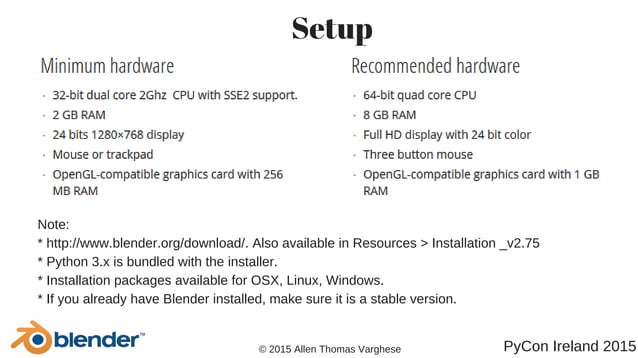 Creating Add-Ons with Blender | PPT