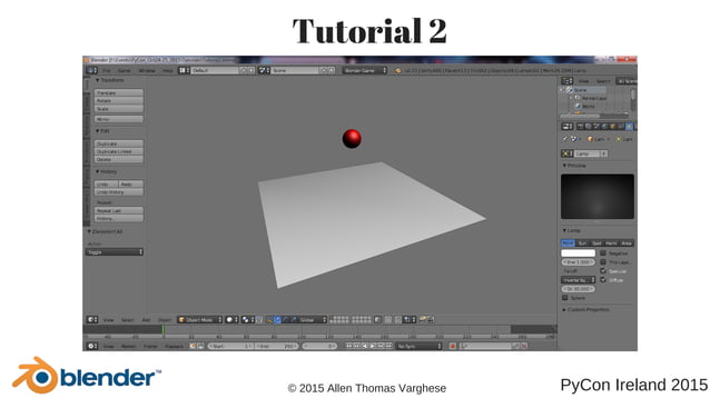 Creating Add-Ons with Blender | PPT