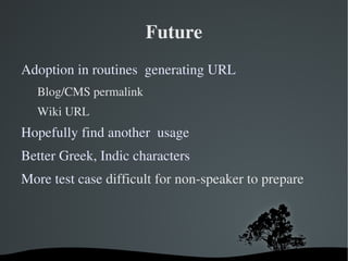 unihandecode: An Unicode transliteration library | ODP