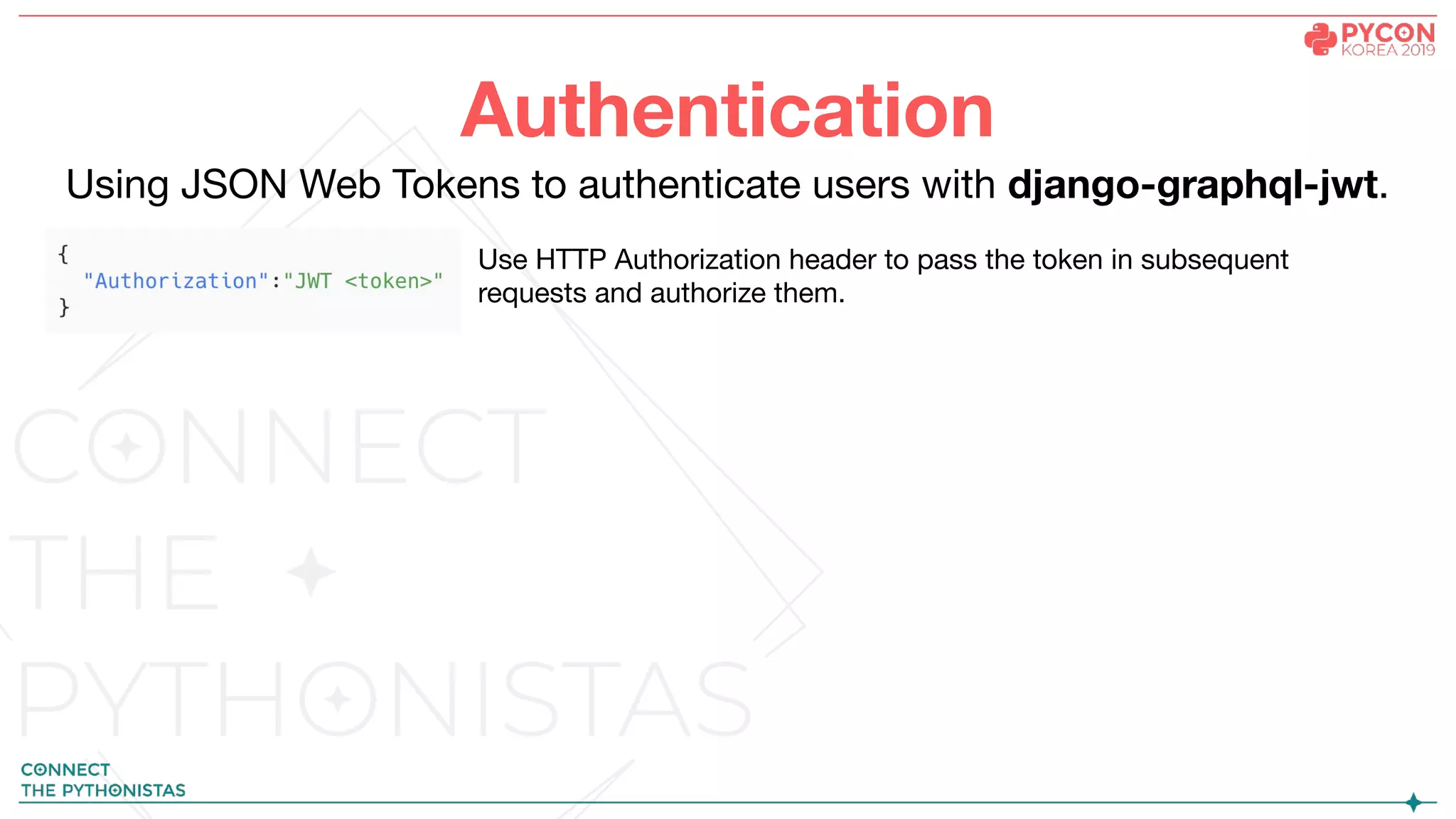 PyCon Korea - Real World Graphene | PPT
