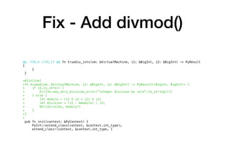 PyCon KR 2019 sprint - RustPython by example | PPT