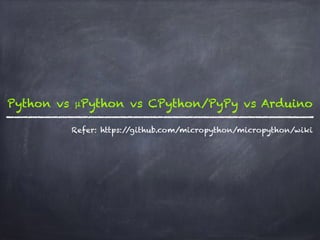 PyCon_India_2017_MicroPython_Ayan | PPT