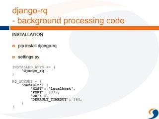 Background Processing - PyCon MY 2015 | PPTX