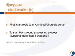 Background Processing - PyCon MY 2015 | PPTX