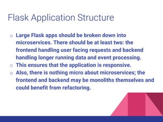 Managing Large Flask Applications On Google App Engine (GAE) | PPT