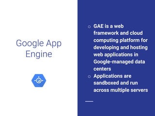 Managing Large Flask Applications On Google App Engine (GAE) | PPT