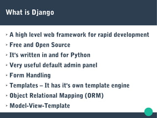 Django with MongoDB using MongoEngine | ODP