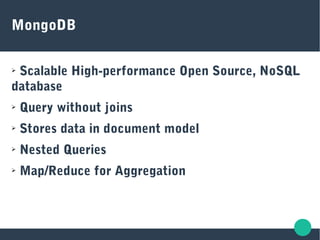 Django with MongoDB using MongoEngine | ODP
