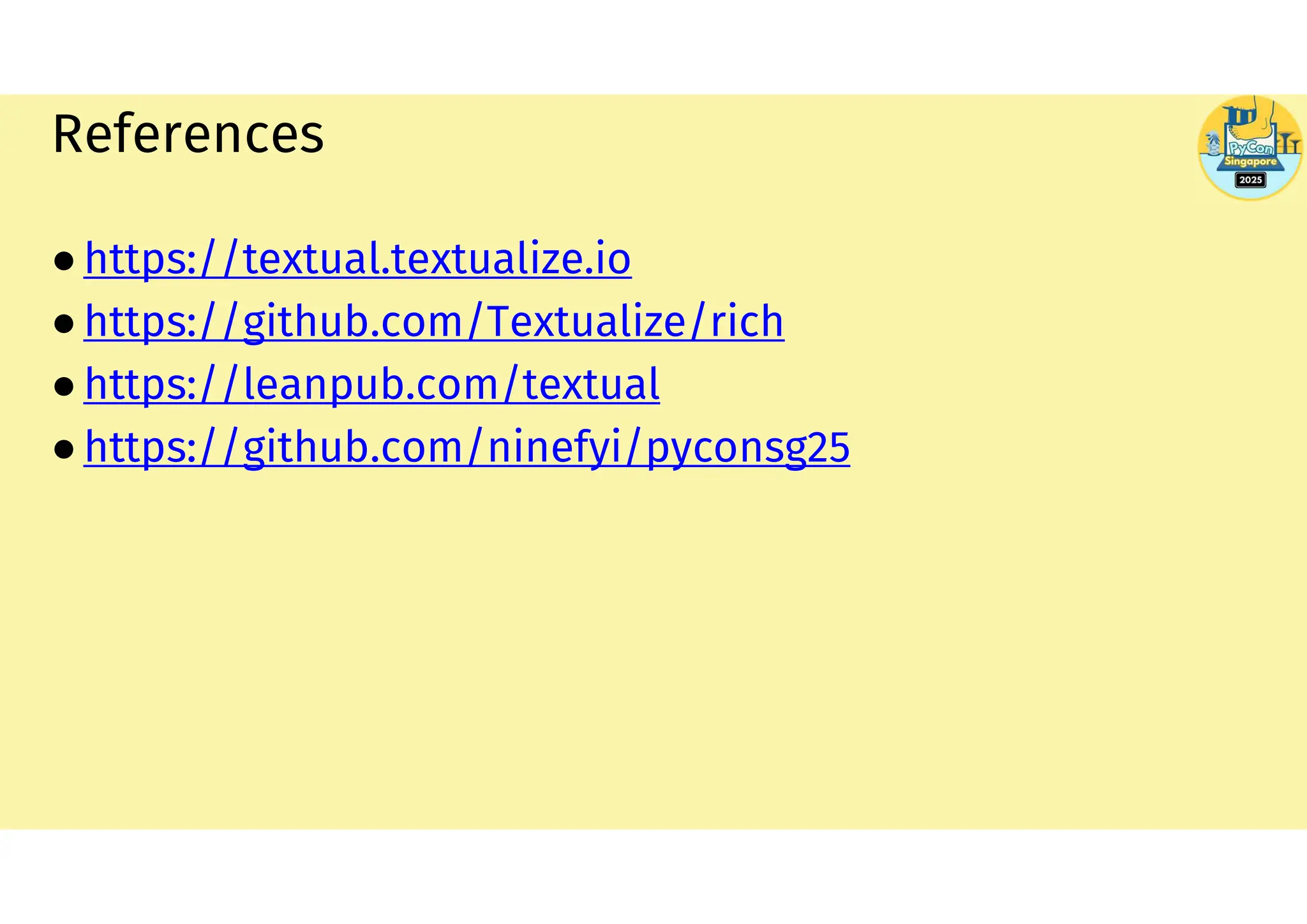 Python Conference Singapore - 19 Jun 2025 | PDF