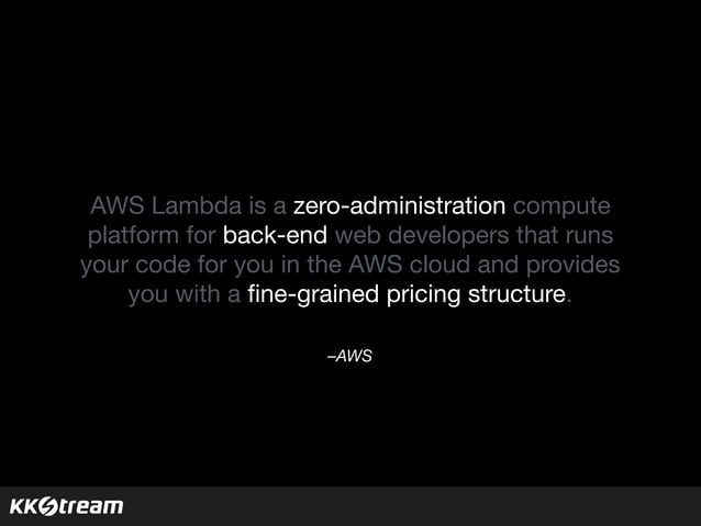 Continuous Deployment in AWS Lambda | PPT Continuous Deployment in AWS Lambda | PPT