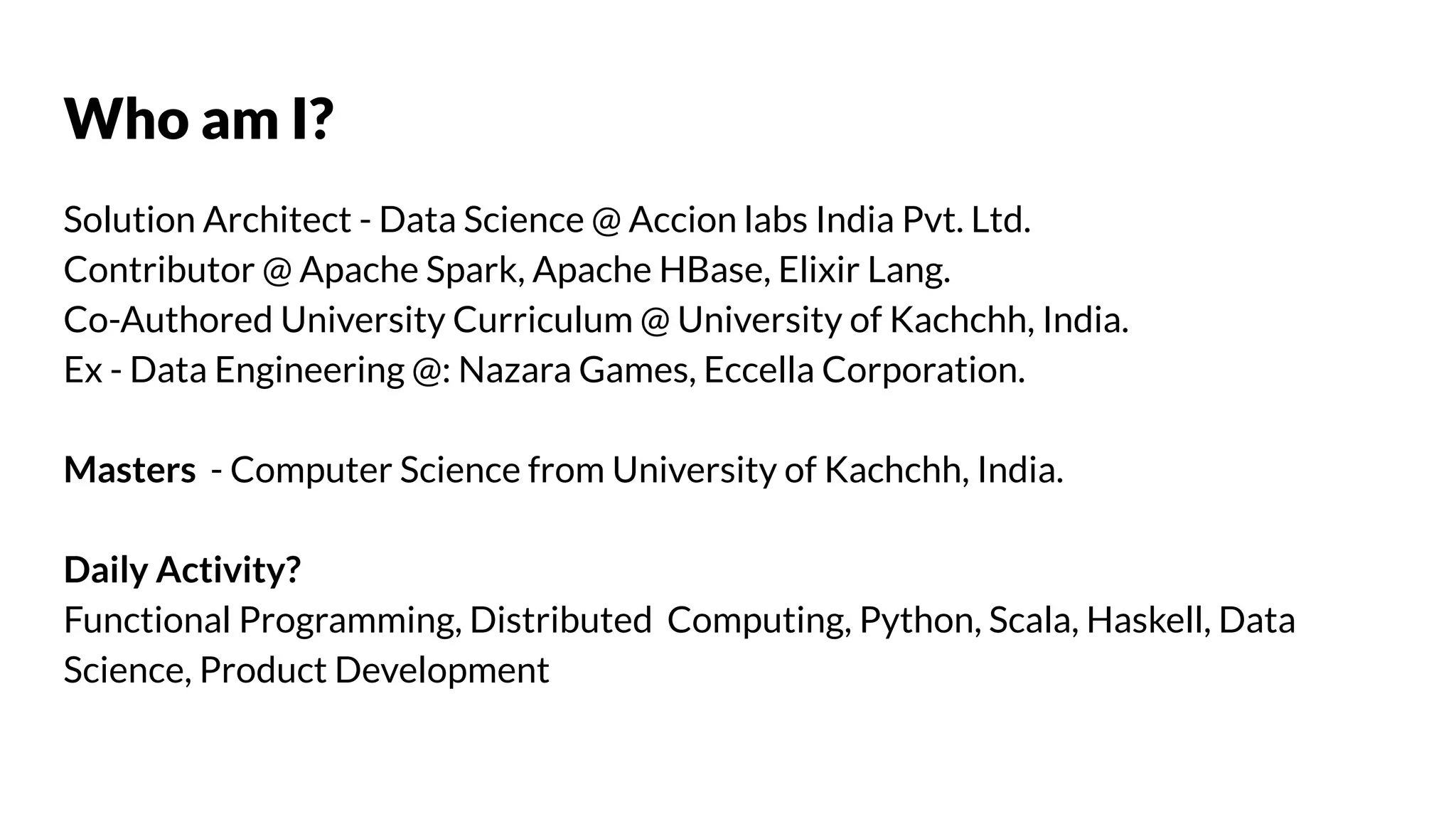 PyconZA19-Distributed-workloads-challenges-with-PySpark-and-Airflow | PPT