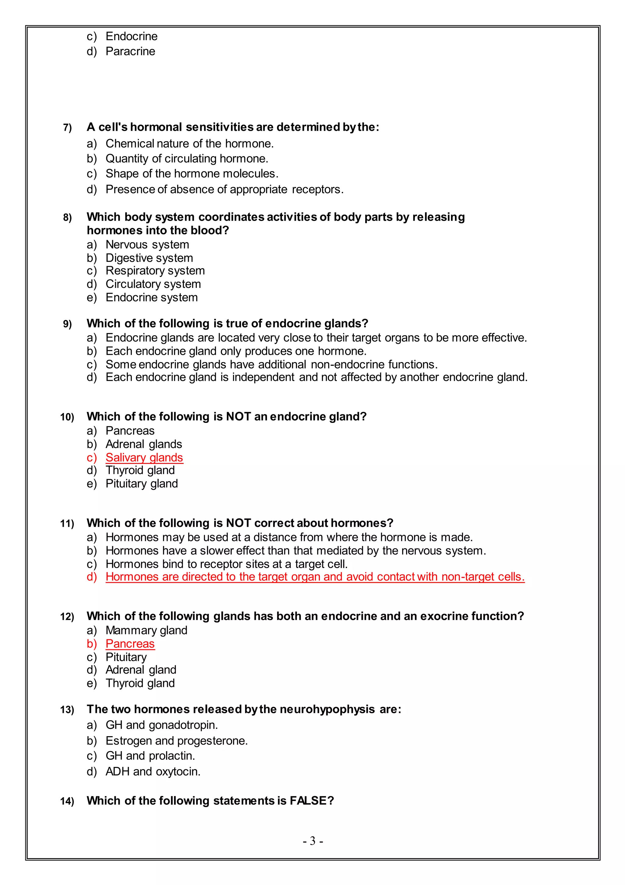 Internal medicine exams Document from lama | DOCX