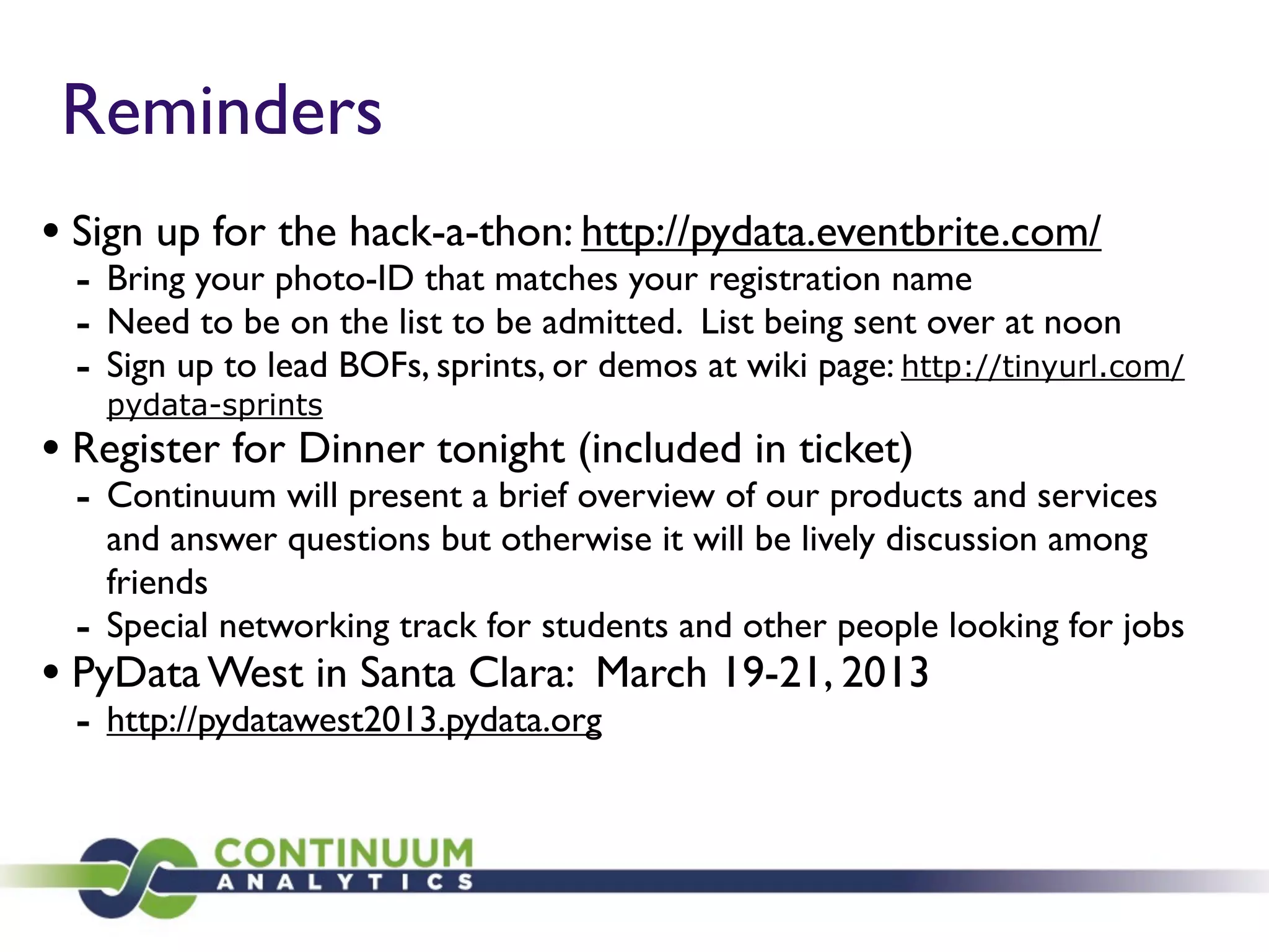PyData Introduction | KEY