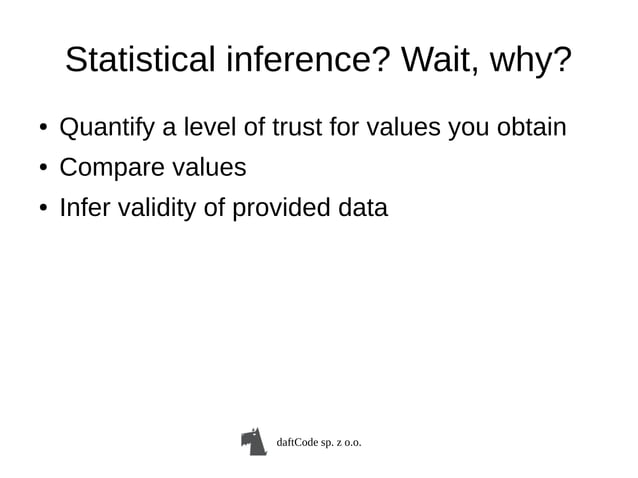 Statistical inference for (Python) Data Analysis. An introduction. | PDF