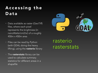 Using satellite imagery to track economic change | PPT