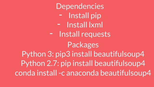 Pydata Beautiful Soup Monica Puerto Ppt