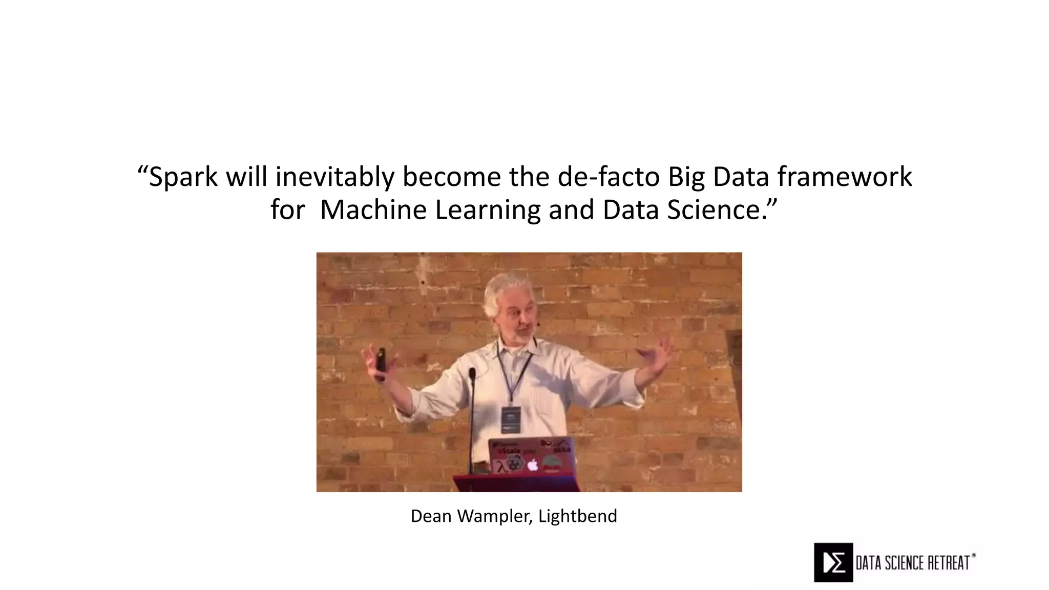 A full Machine learning pipeline in Scikit-learn vs in scala-Spark: pros and cons | PPT