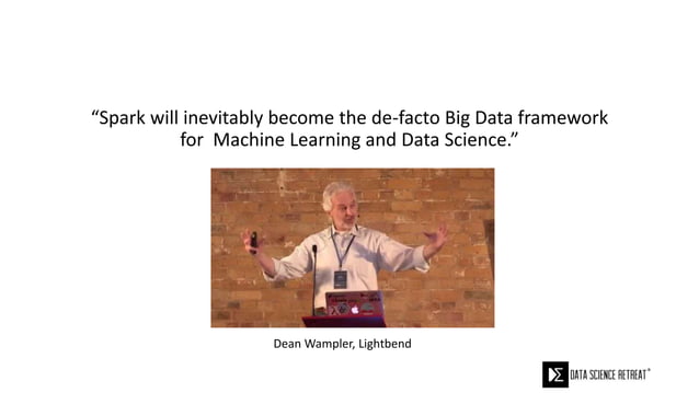 A full Machine learning pipeline in Scikit-learn vs in scala-Spark: pros and cons | PPT