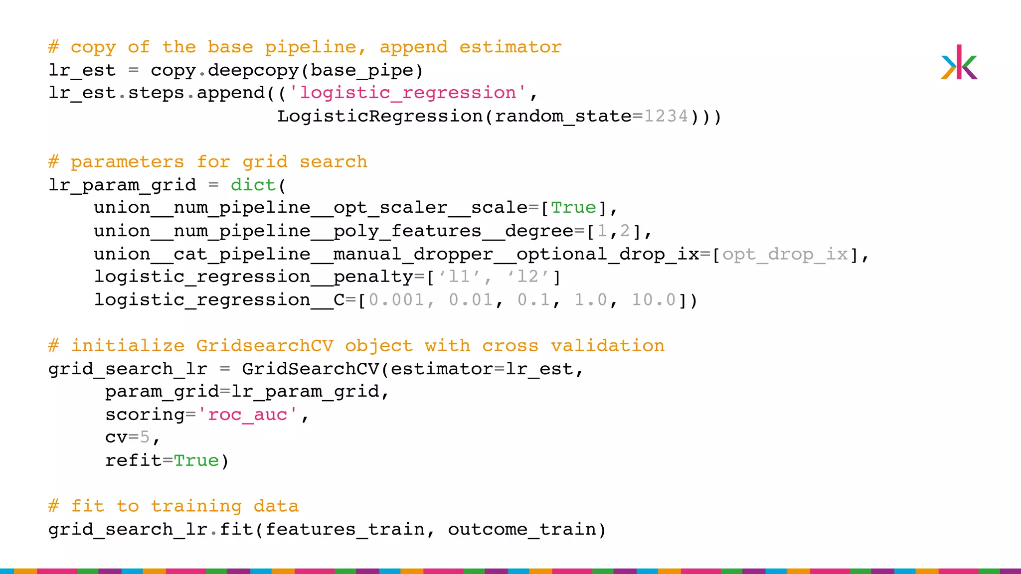 Taking your machine learning workflow to the next level using Scikit-Learn Pipelines | PPT