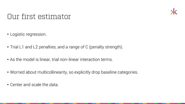 Taking your machine learning workflow to the next level using Scikit ...