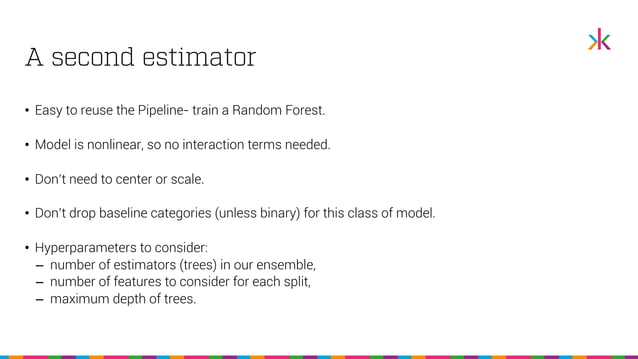 Taking your machine learning workflow to the next level using Scikit ...