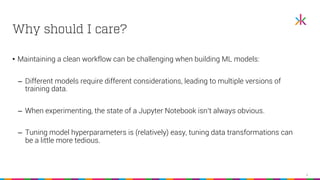 Taking your machine learning workflow to the next level using Scikit-Learn Pipelines | PPT