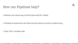 Taking your machine learning workflow to the next level using Scikit ...