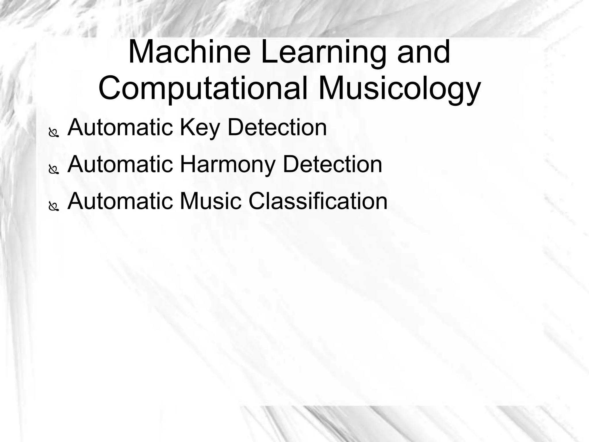Computational Musicology in Python | PPT