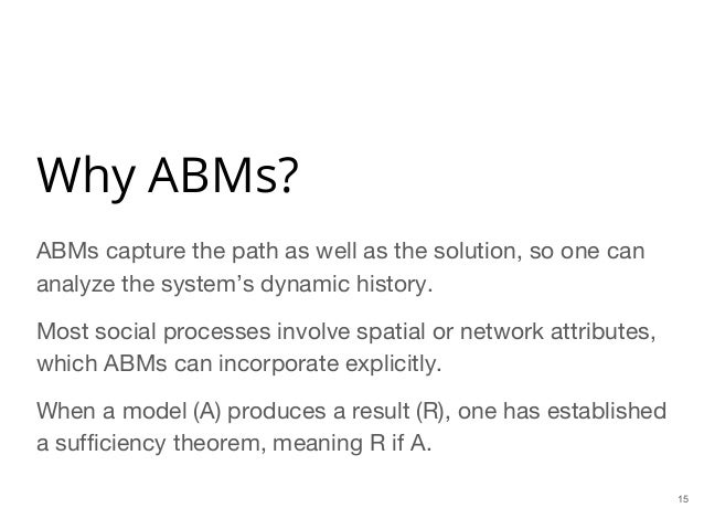 Agent-Based Modeling & Python @ PyData DC 2016