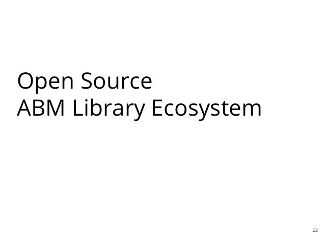 Agent Based Modeling And Python Pydata Dc 2016