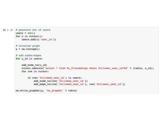 Networkx & Gephi Tutorial #Pydata NYC | PPTX